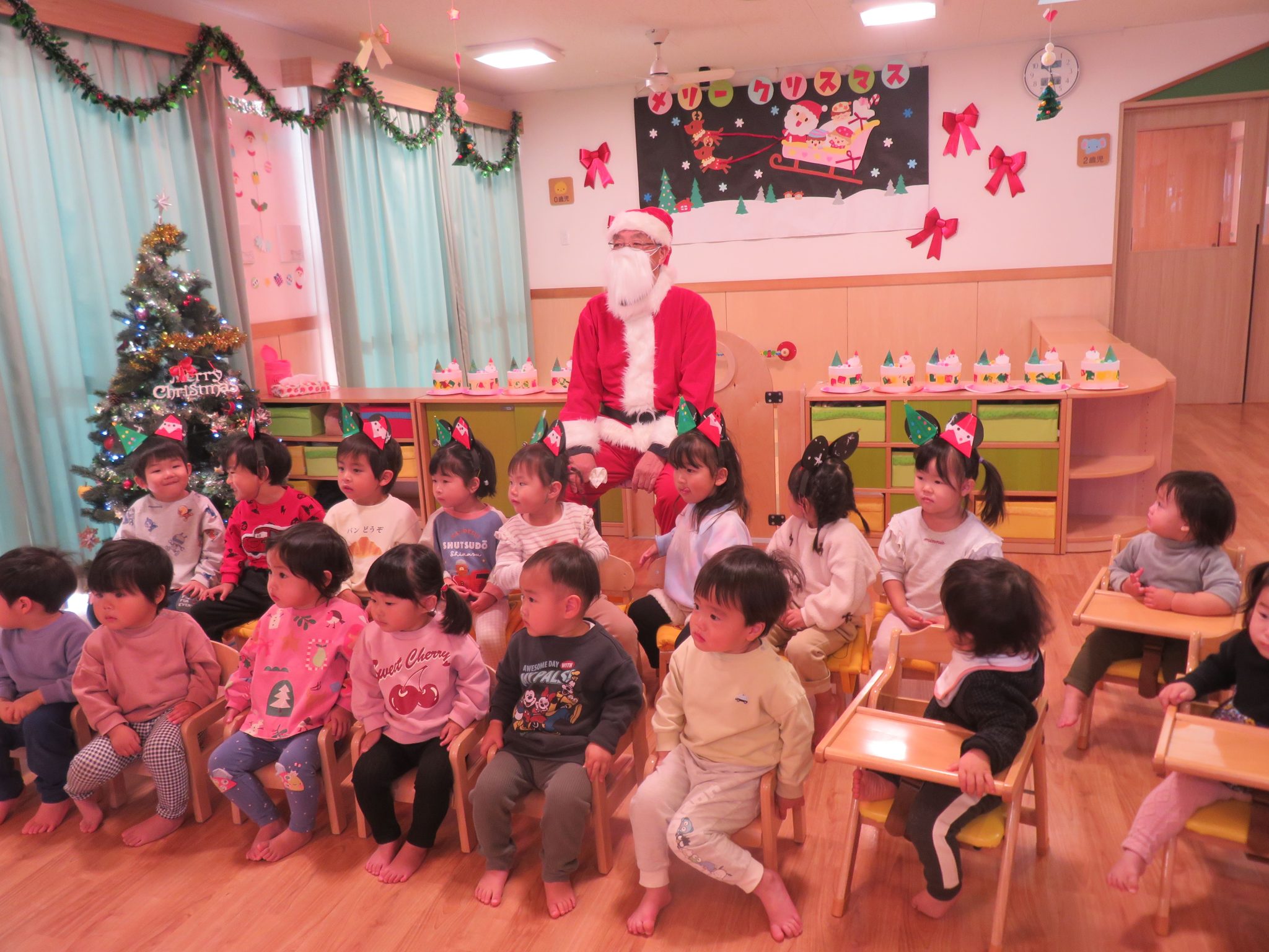 ★クリスマス会★ | きららの杜久喜小規模保育園
